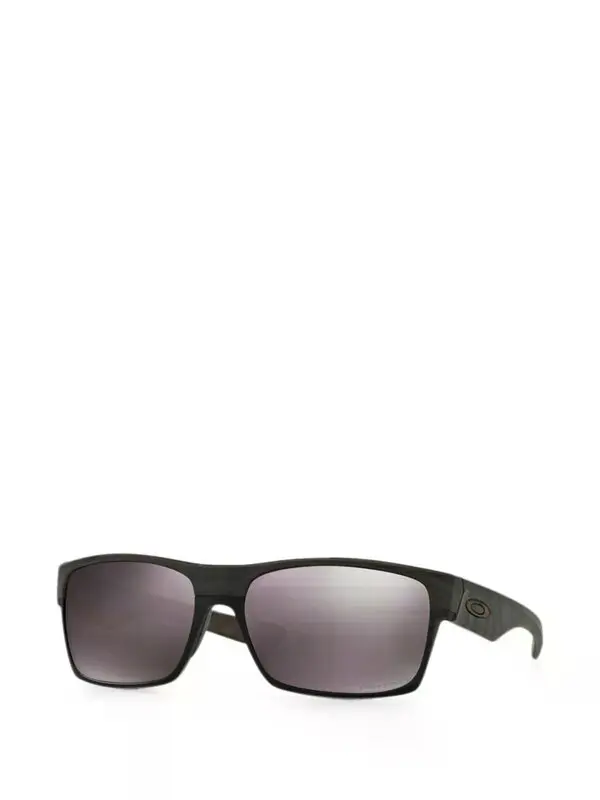 Oakley Two Face Prizm Rectangle-frame Sunglasses - Grey