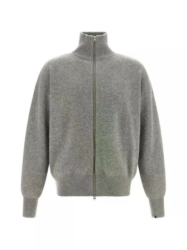 Extreme Cashmere N°319 Xtra Out Zip-up Cardigan - Grey