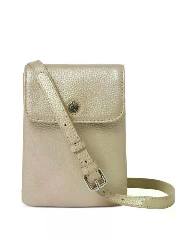 OSPREY LONDON Madison Pebbled-leather Phone Bag