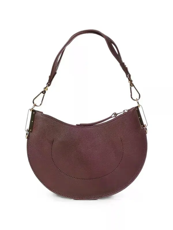 COCCINELLE Small Sunup Grained Leather Tote Bag - Red