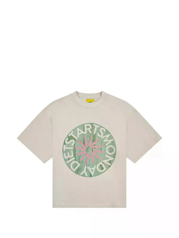 DIET STARTS MONDAY Sol Graphic-print T-shirt