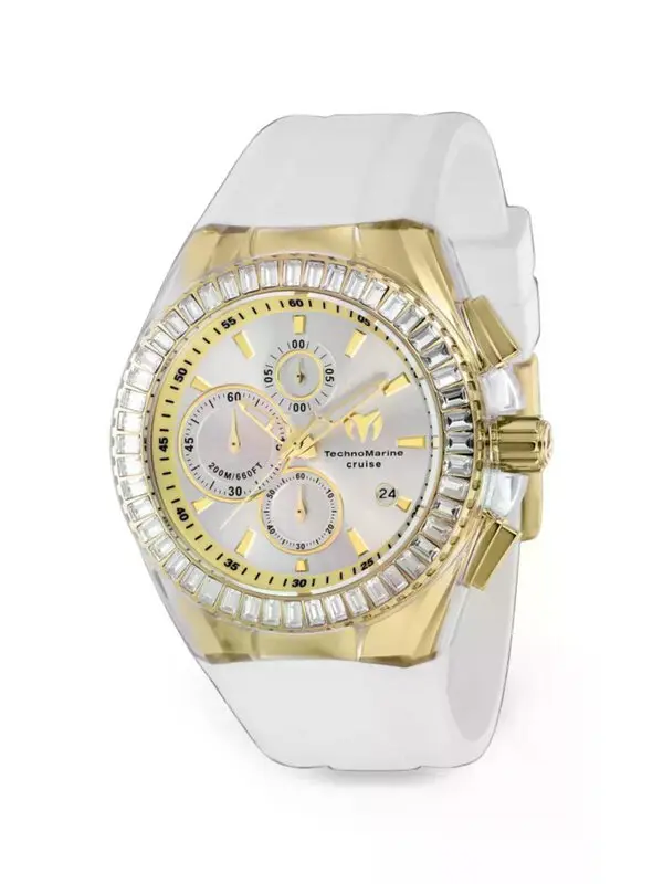 TECHNOMARINE Cruise 45mm Crystal-embellished Watch