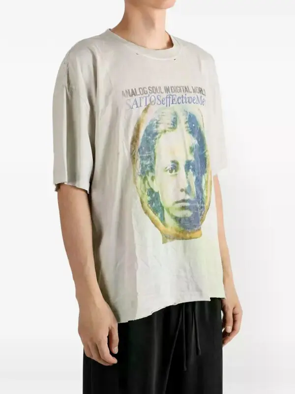 SAITOS Graphic-print T-shirt
