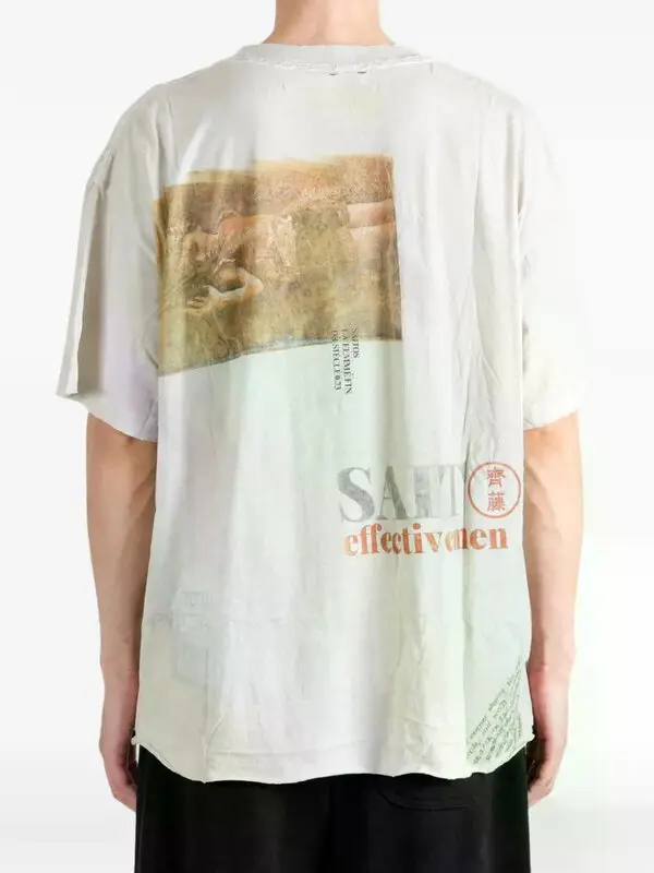 SAITOS Graphic-print T-shirt