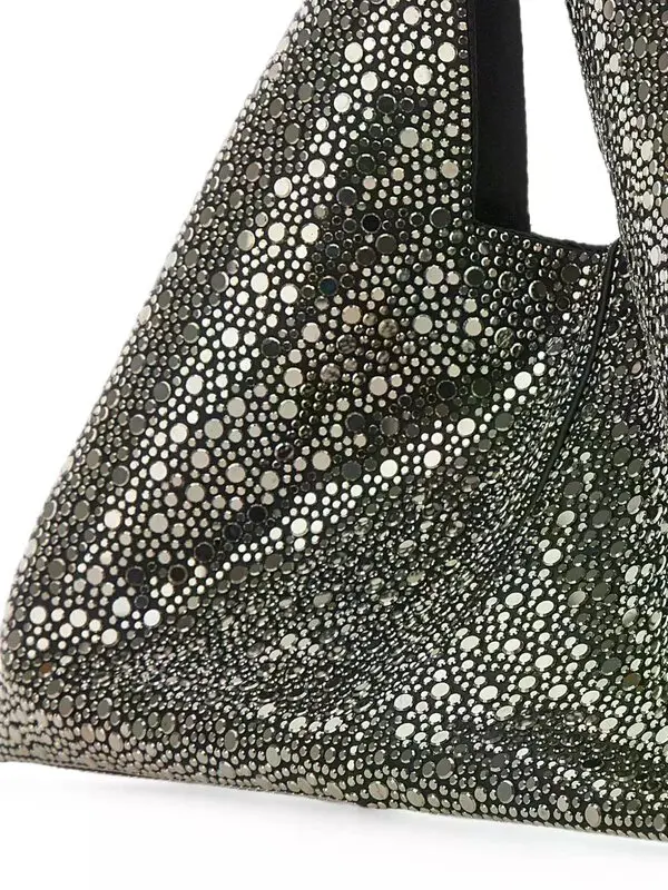TWENTY FOURHAITCH Fenix Rhinestone-embellished Shoulder Bag