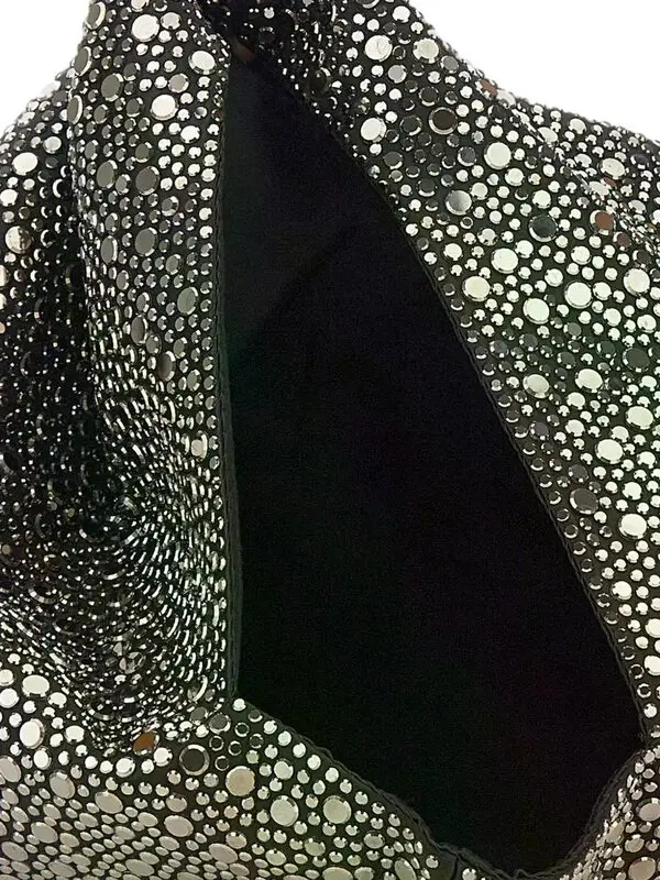 TWENTY FOURHAITCH Fenix Rhinestone-embellished Shoulder Bag