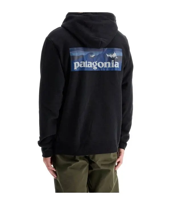 Patagonia Fitz Roy Icon Uprisal Drawstring-fastening Hoodie - Black