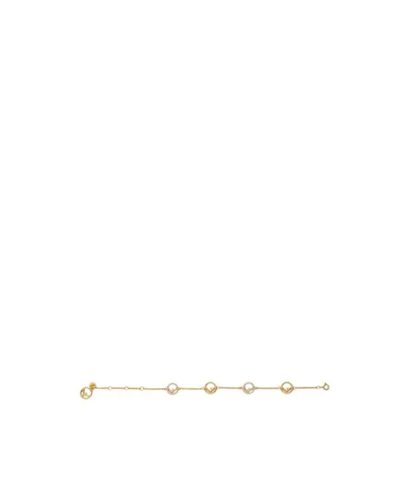 Fendi Colored Bracelet - Gold