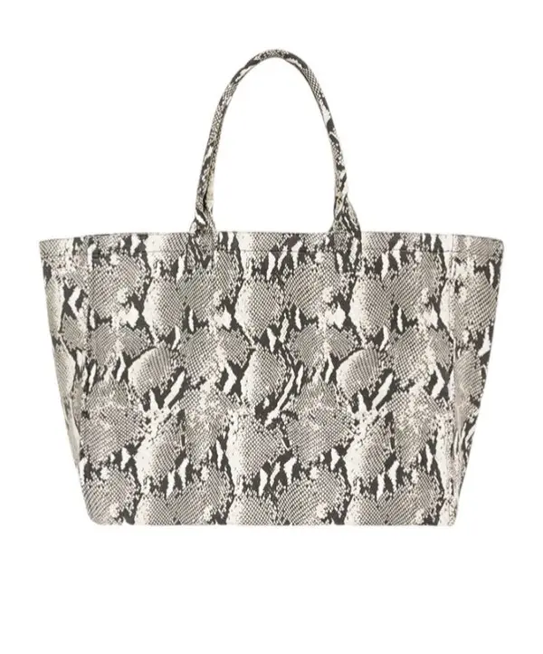 ANINE BING Python-print Tote Bag