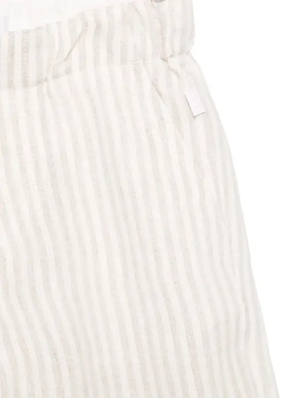 IL GUFO Striped Casual Shorts