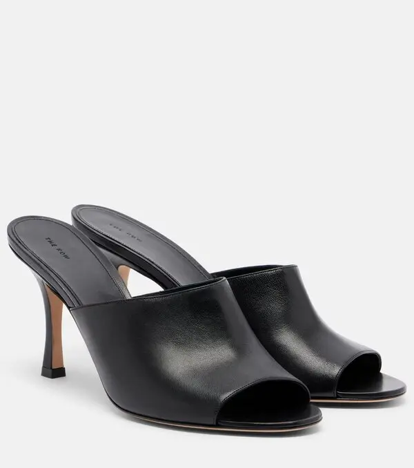 THE ROW Ella Leather High-heeled Sandals