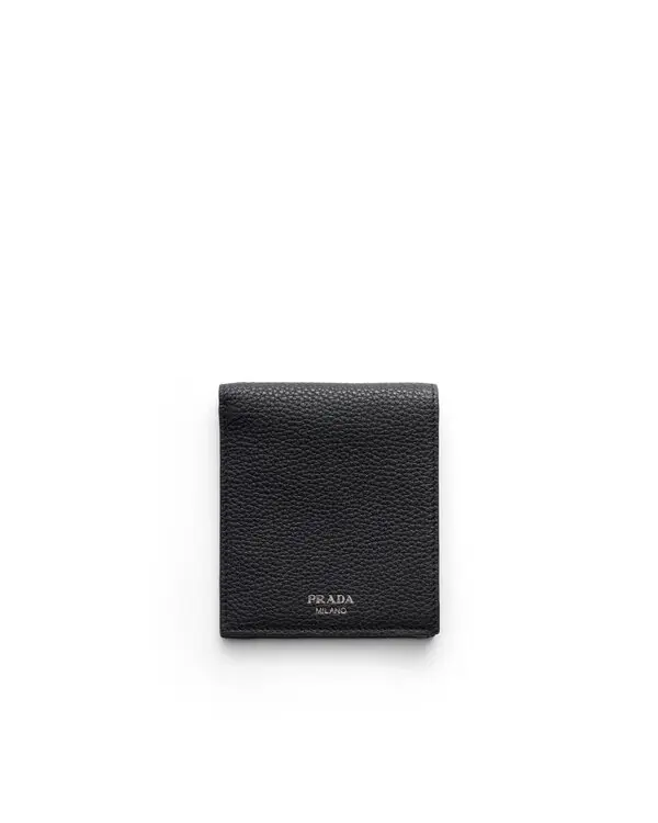 Prada Leather Wallet - Black