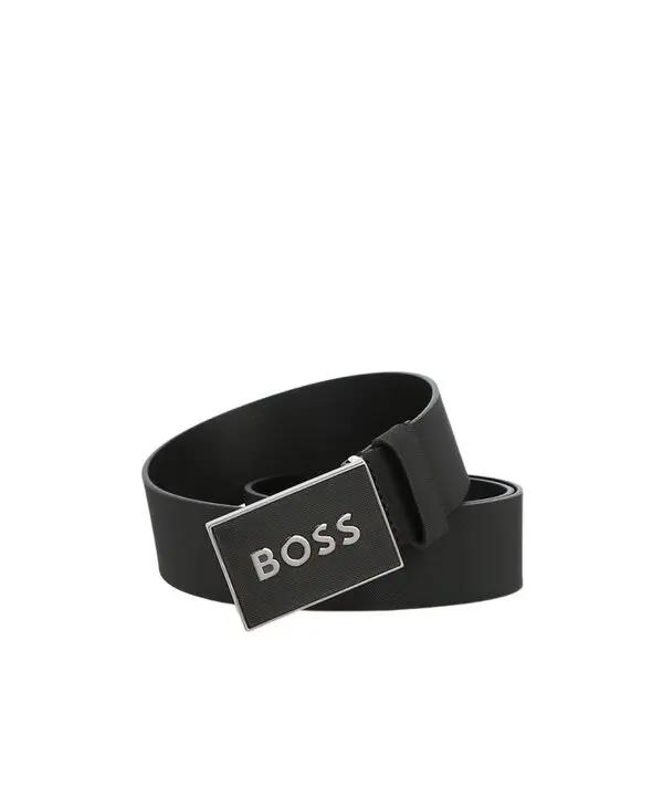 Hugo Boss Logo-lettering Leather Belt
