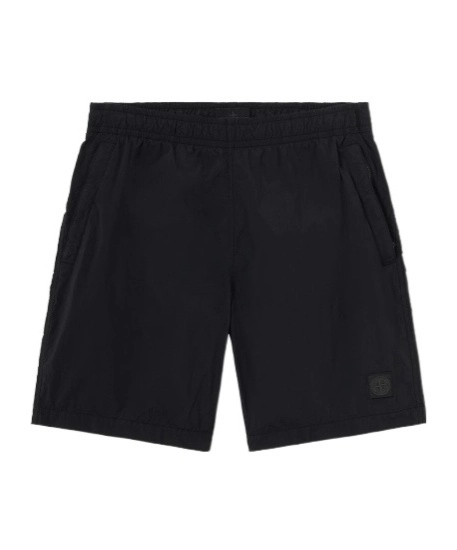 Stone Island Elasticated-waistband Logo Track Shorts