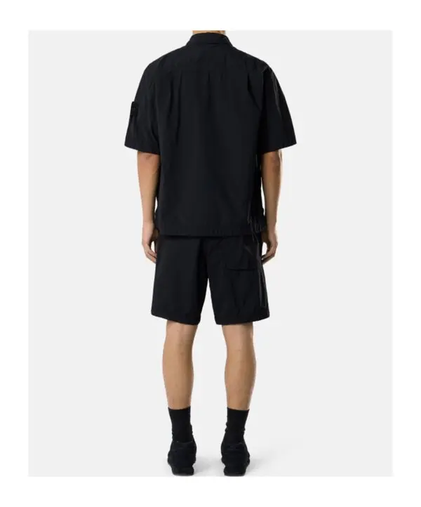 Stone Island Elasticated-waistband Logo Track Shorts