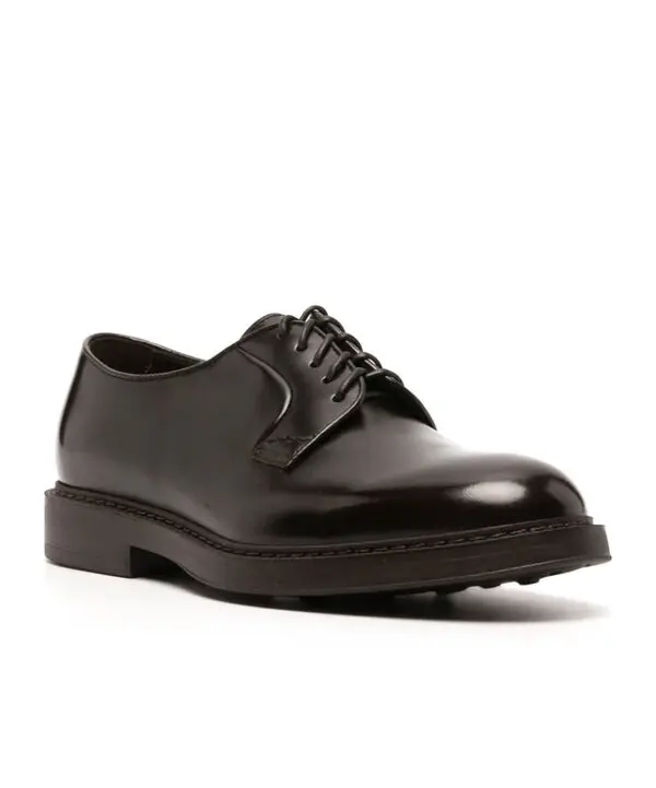 DOUCAL'S Round-toe Derby With Lace-up Closure