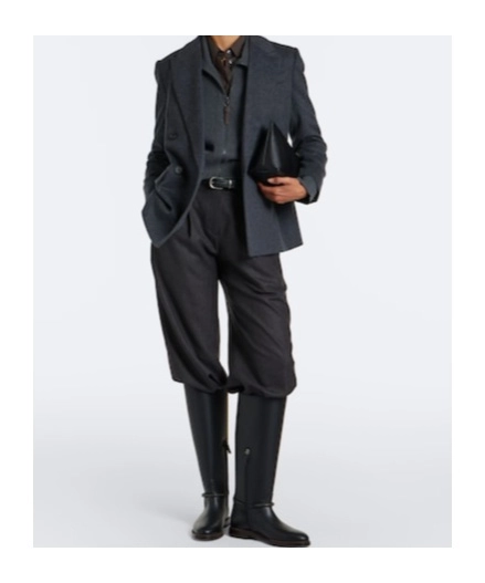 Brunello Cucinelli Monili Leather Knee-high Boots