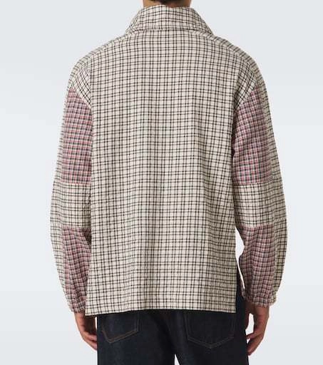 Dries Van Noten Checked Cotton Shirt