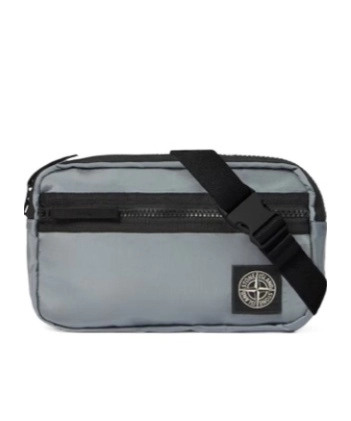 Stone Island Belt Bag With Zip Pocket And Compass Patch