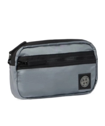 Stone Island Belt Bag With Zip Pocket And Compass Patch