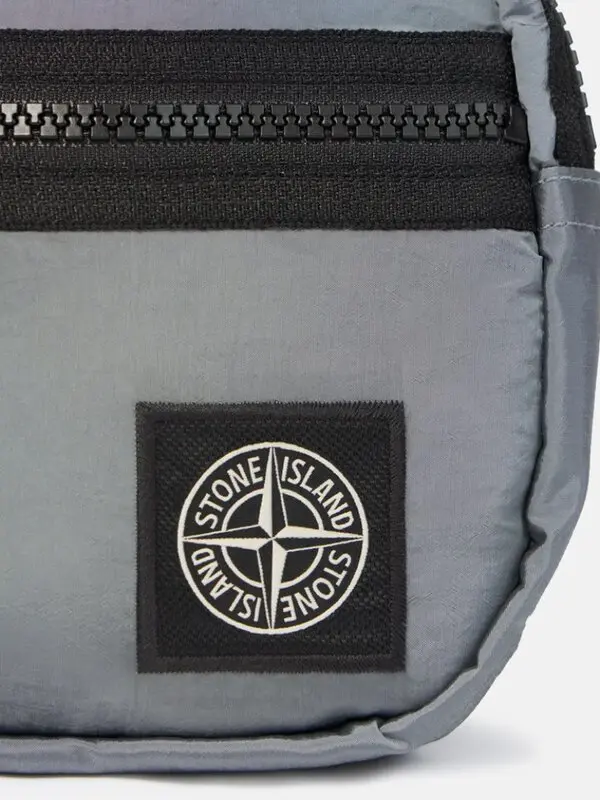 Stone Island Belt Bag With Zip Pocket And Compass Patch