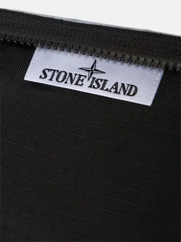 Stone Island Belt Bag With Zip Pocket And Compass Patch