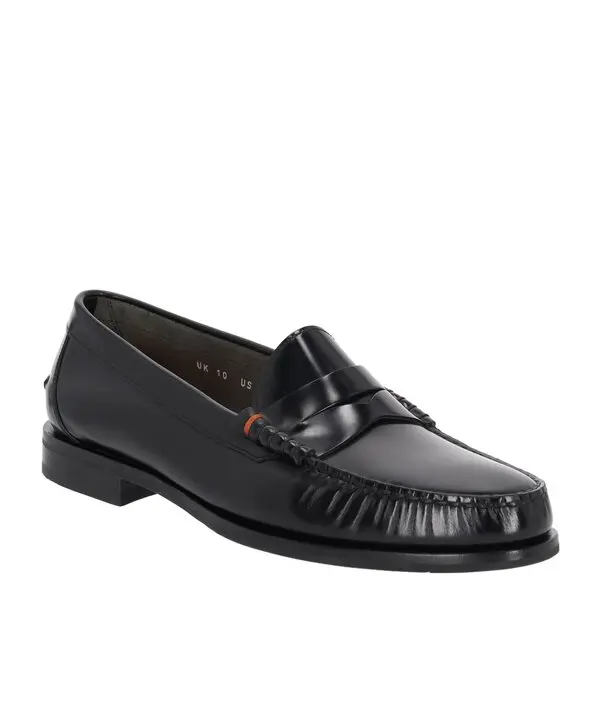 Santoni Penny Almond Toe Loafers
