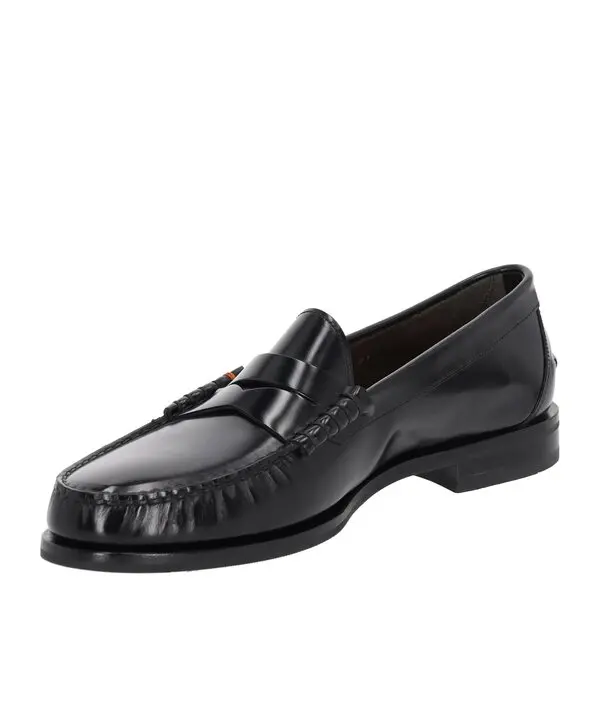 Santoni Penny Almond Toe Loafers
