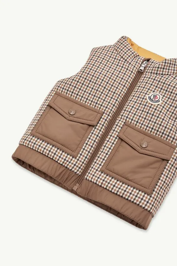 Moncler Adrien Cotton Blend Gilet