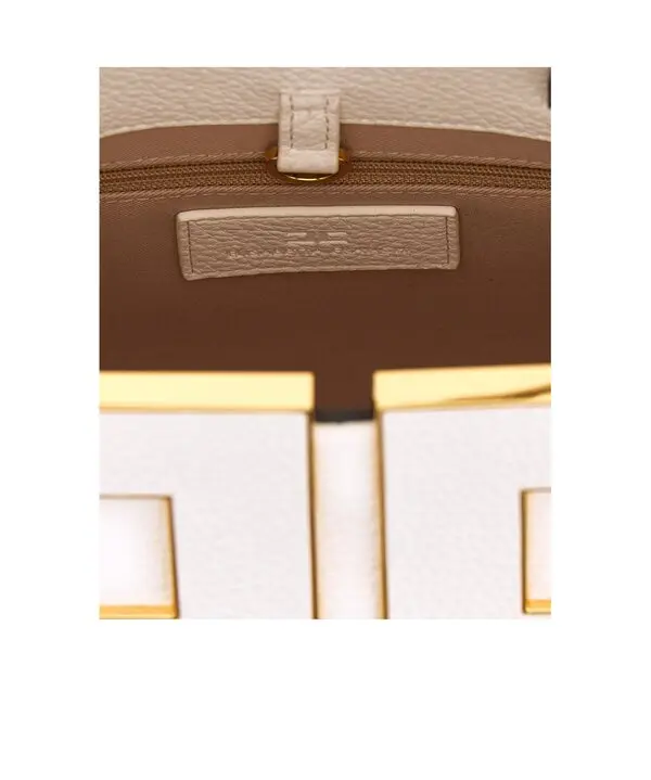 Elisabetta Franchi Logo Shoulder Bag