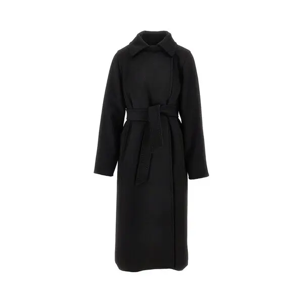 Max Mara Manuela' Camelhair Coat - Black