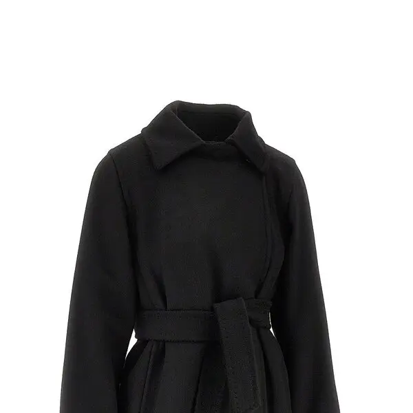 Max Mara Manuela' Camelhair Coat - Black