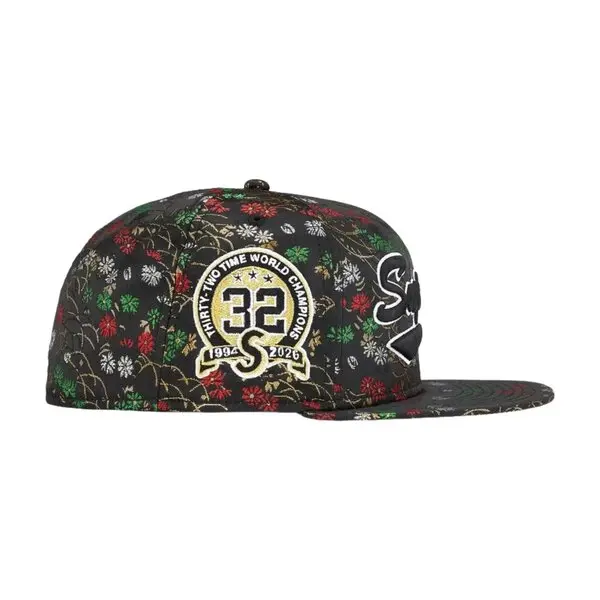 Supreme X New Era Ss26 Floral Jacquard Cap