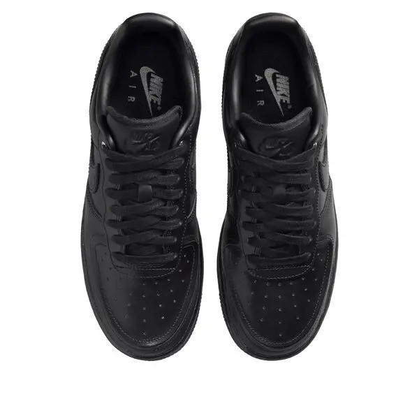 Nike Force 1 '07 'black Metallic Silver
