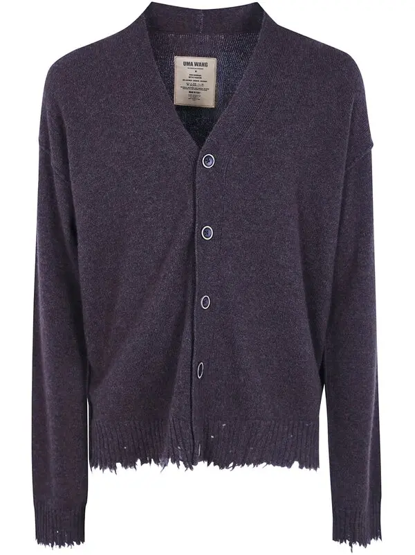 UMA WANG Sweater Cardigan "over