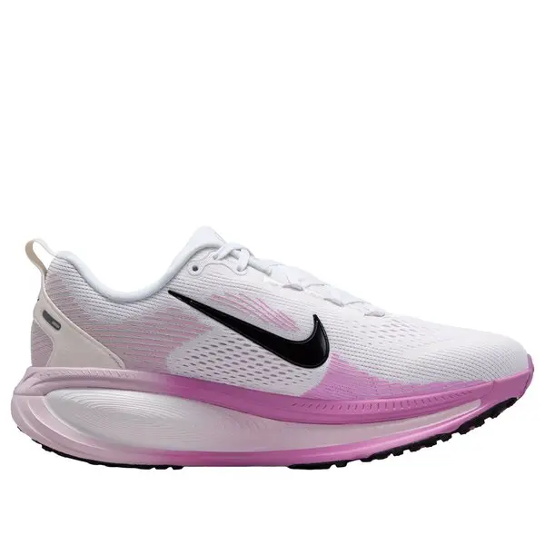 Nike Zoom Vomero 18 Wide Athletic Sneakers - White/bleached Lilac/light Magenta