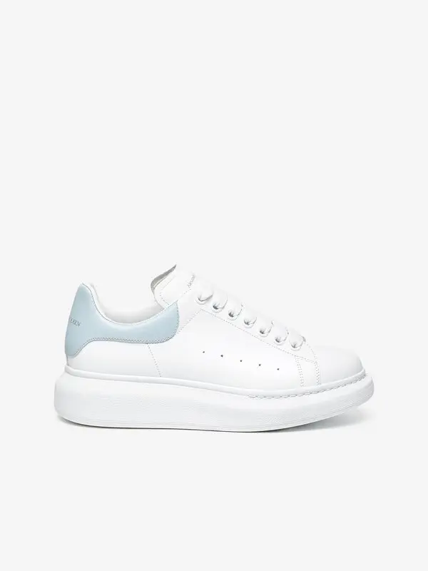 Alexander McQueen Oversized Sneaker - White/blue