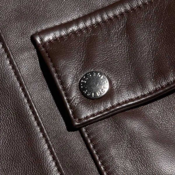L'Agence Clotilde Cropped Leather Bomber Jacket