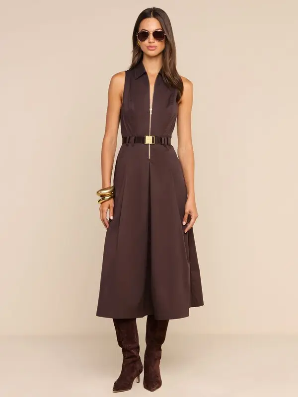 L'Agence Kolton Dress - Dark Java