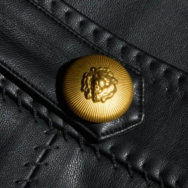 L'Agence Arlena Vegan Leather Mini Skirt
