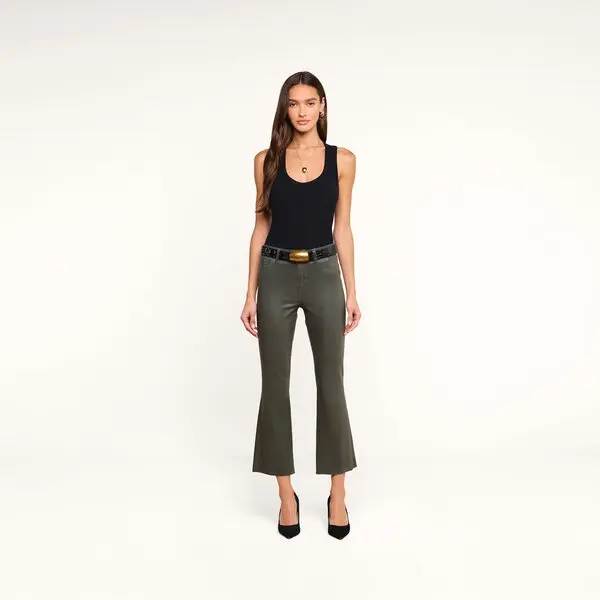 L'AGENCE Shania Racerback Tank - Black