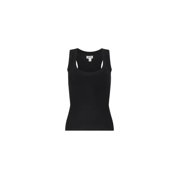L'AGENCE Shania Racerback Tank - Black