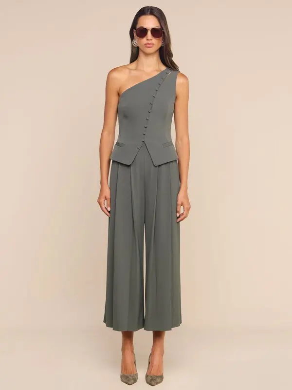 L'Agence Zinnia One-shoulder Top