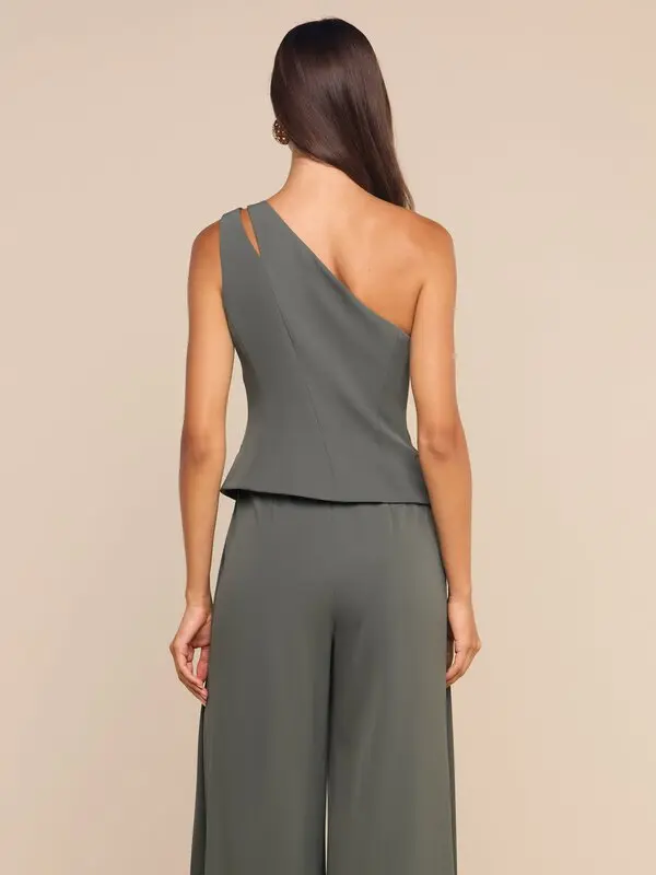 L'Agence Zinnia One-shoulder Top