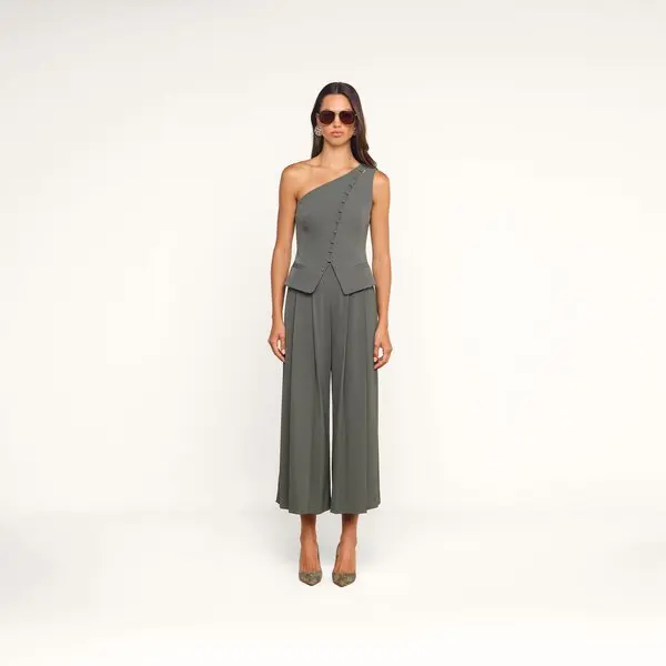 L'Agence Zinnia One-shoulder Top