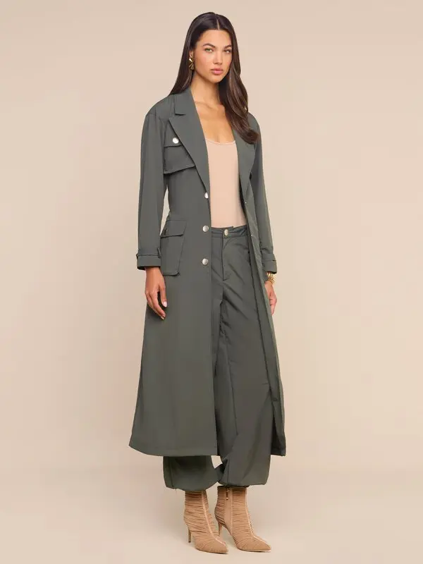 L'Agence Axel Windbreaker Trench