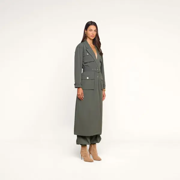 L'Agence Axel Windbreaker Trench