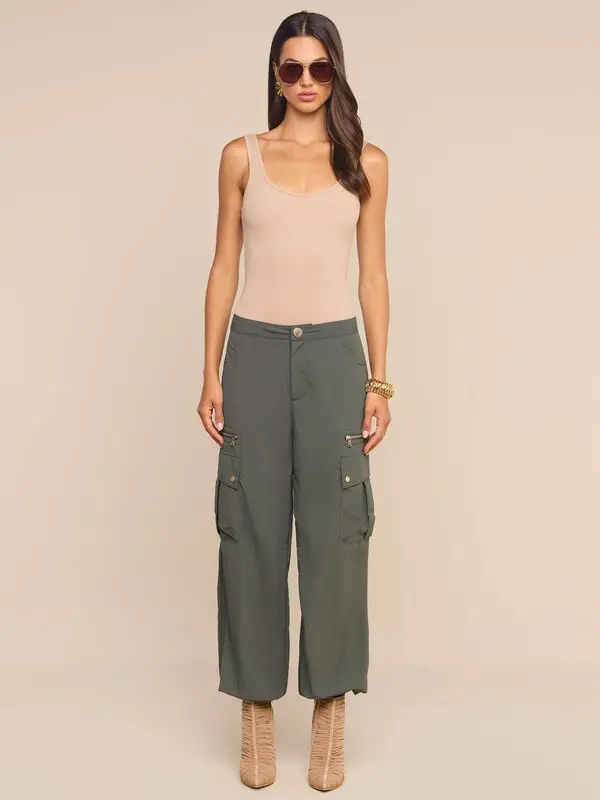 L'Agence Greer Nylon Jogger Pants