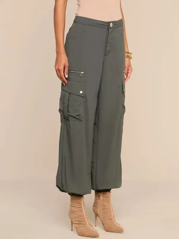 L'Agence Greer Nylon Jogger Pants