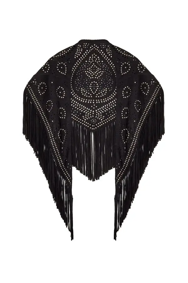 JODI LEE Gigi Shawl - Black